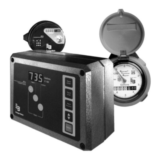 BADGER METER AR/E INSTALLATION & OPERATION MANUAL Pdf Download | ManualsLib
