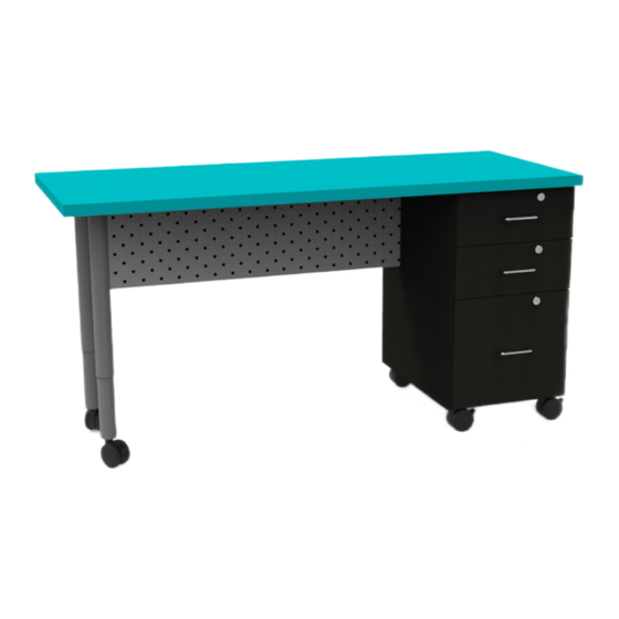 WB MFG UNIVERSAL APPLETON DESK ASSEMBLY INSTRUCTIONS Pdf Download ...