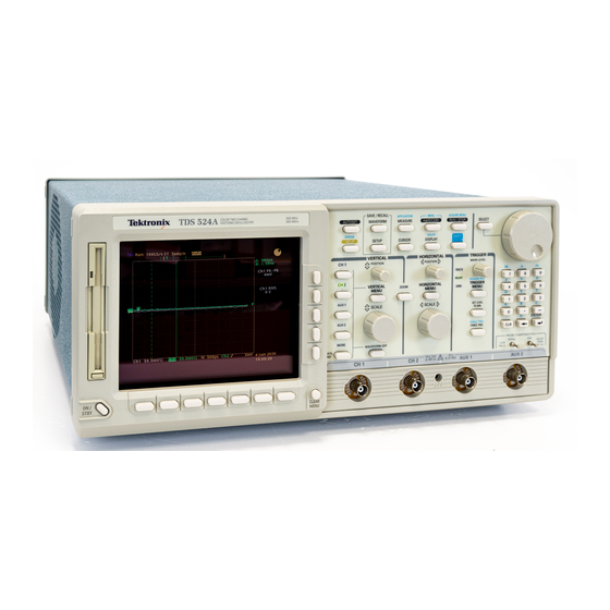 TEKTRONIX TDS 520A SERVICE MANUAL Pdf Download | ManualsLib