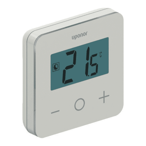 UPONOR T-27 INSTALLATION AND OPERATION MANUAL Pdf Download | ManualsLib