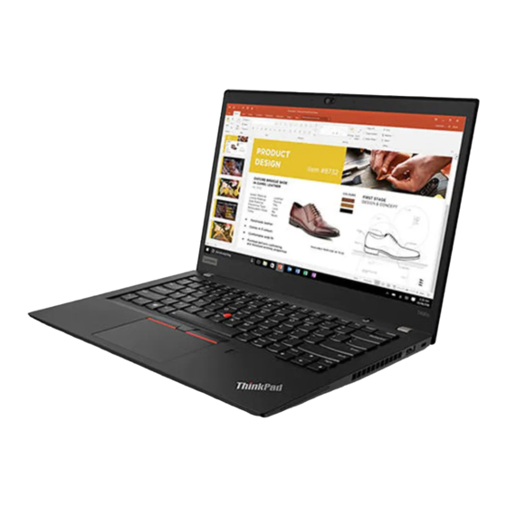 LENOVO THINKPAD T49S SETUP MANUAL Pdf Download | ManualsLib