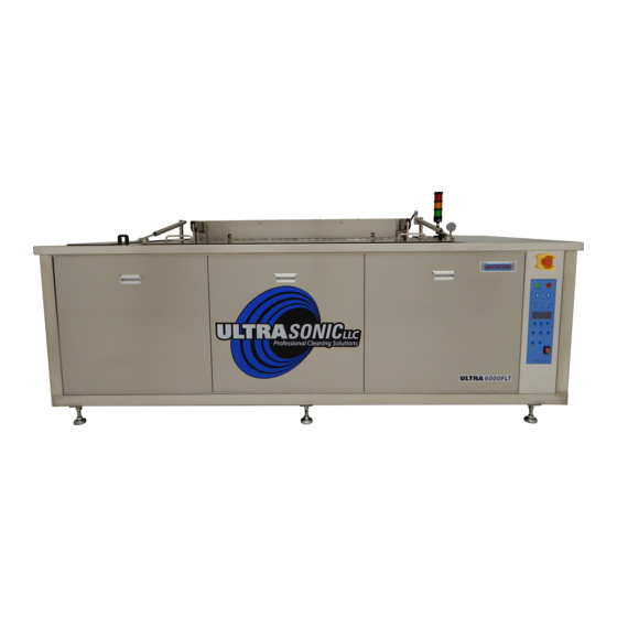 ULTRASONIC 6000FLT OPERATIONAL INSTRUCTION MANUAL Pdf Download | ManualsLib