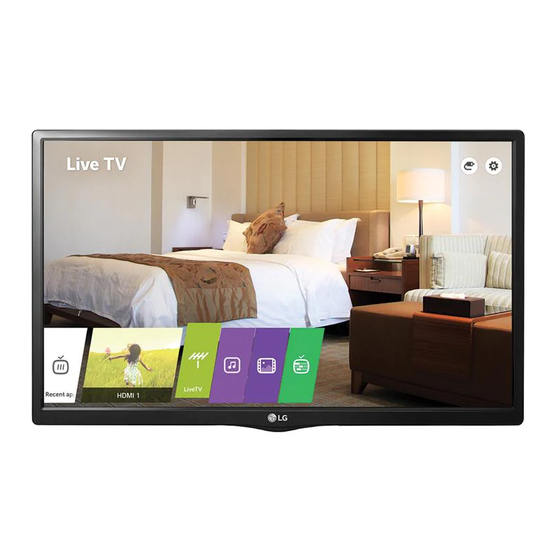 LG 24LV760M EASY SETUP MANUAL Pdf Download | ManualsLib