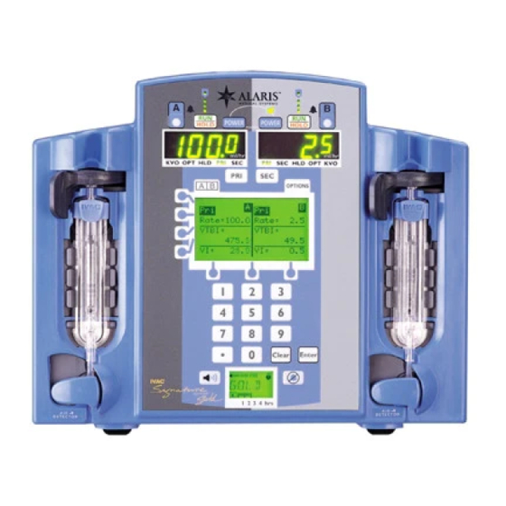 CAREFUSION ALARIS SE USER MANUAL Pdf Download | ManualsLib