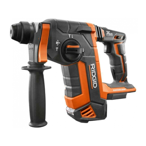 RIDGID R86711 OPERATOR'S MANUAL Pdf Download | ManualsLib