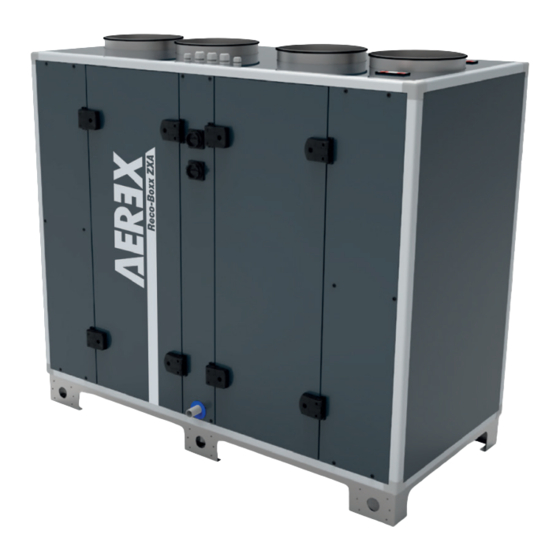 AEREX RECO-BOXX 750 ZXR OPERATION AND MAINTENANCE INSTRUCTIONS Pdf ...