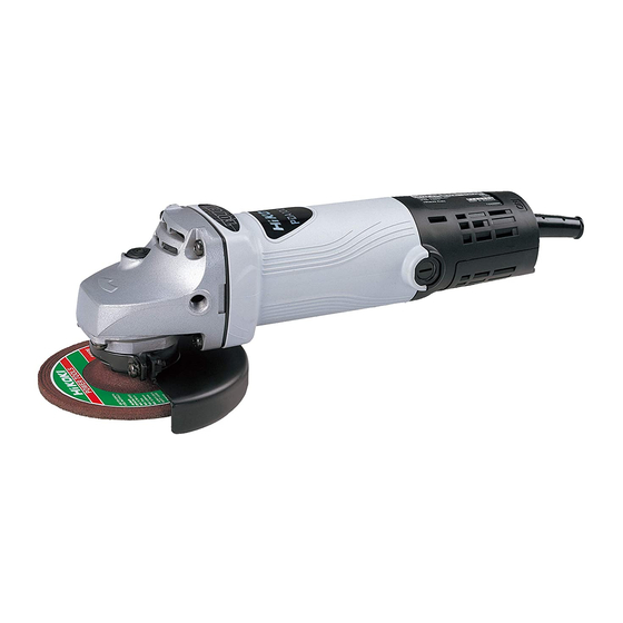 HIKOKI PDA-125M HANDLING INSTRUCTIONS MANUAL Pdf Download | ManualsLib