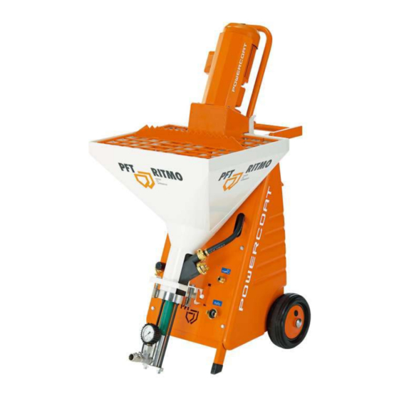 PFT RITMO OPERATING INSTRUCTIONS MANUAL Pdf Download | ManualsLib