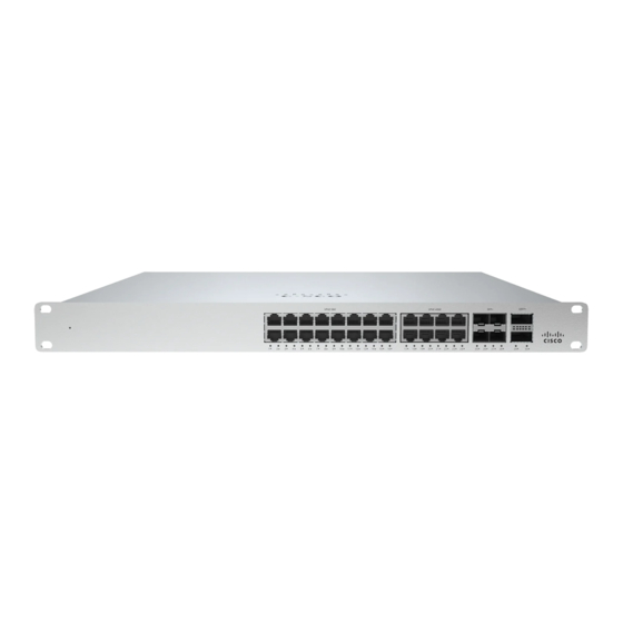 CISCO MERAKI MS355 SERIES INSTALLATION MANUAL Pdf Download | ManualsLib