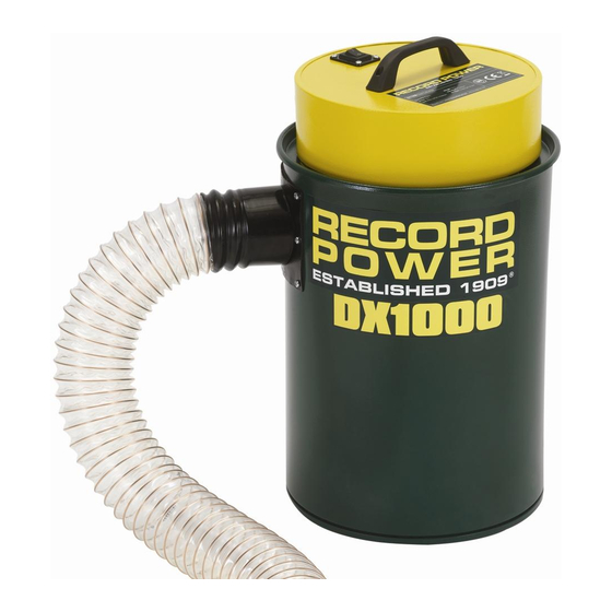 RECORD POWER DX1000 ORIGINAL INSTRUCTION MANUAL Pdf Download | ManualsLib