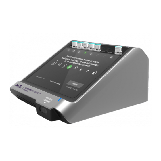 ASP STERRAD VELOCITY READER USER MANUAL Pdf Download | ManualsLib