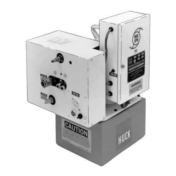 ALCOA HUCK POWERIG 940HS INSTRUCTION MANUAL Pdf Download | ManualsLib