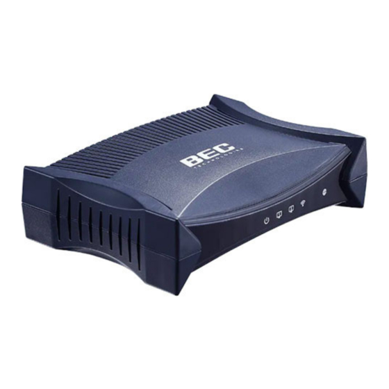 BEC 8920M QUICK START MANUAL Pdf Download | ManualsLib