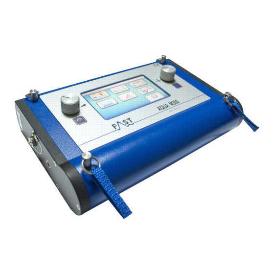 FAST AQUA M300 D OPERATING INSTRUCTIONS MANUAL Pdf Download | ManualsLib