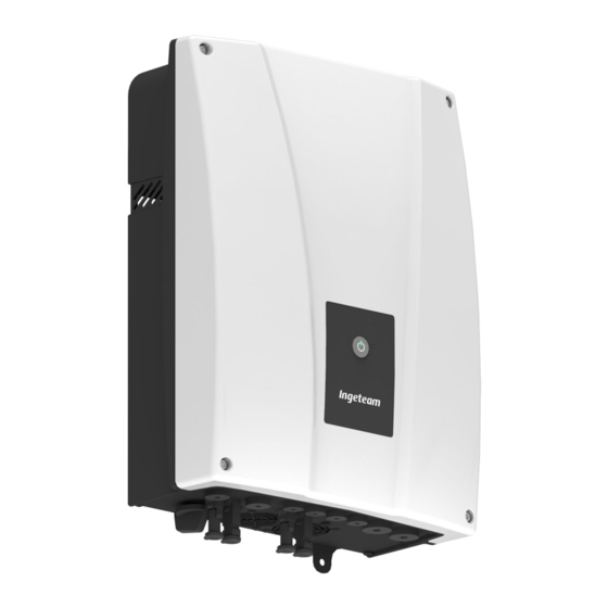 INGETEAM INGECON SUN STORAGE 1PLAY TL M MANUAL Pdf Download | ManualsLib