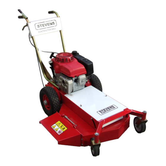 STEVENS CONTRACTOR MKIII SAFETY, OPERATING AND MAINTENANCE INSTRUCTIONS ...