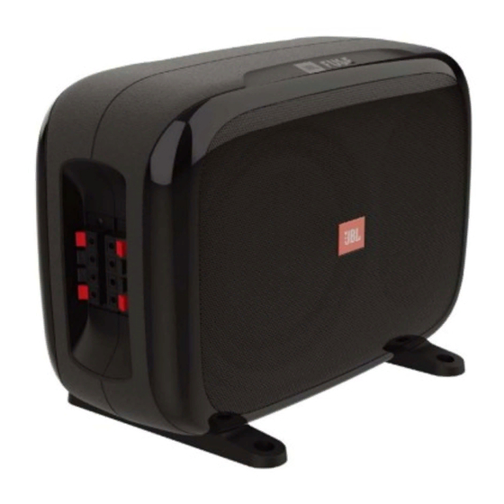 HARMAN JBL SUBFUSE TECH SHEET Pdf Download | ManualsLib