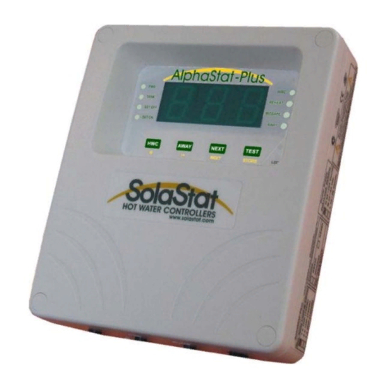 SOLASTAT ALPHASTAT-PLUS INSTALLATION MANUAL Pdf Download | ManualsLib