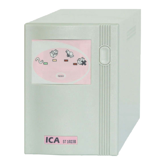 ICA ST SERIES USER MANUAL Pdf Download | ManualsLib