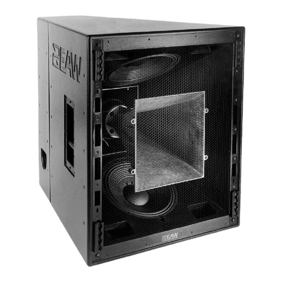 EAW KF750 SPEAKER SYSTEM TOURING USAGE MANUAL | ManualsLib