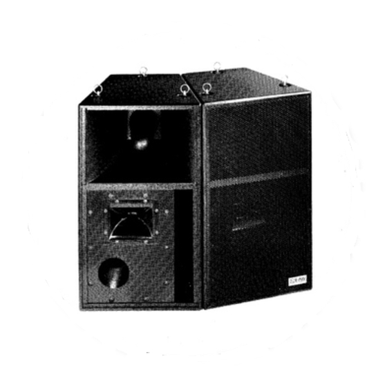 EAW VIRTURAL ARRAY KF600 SPEAKER SPECIFICATIONS | ManualsLib