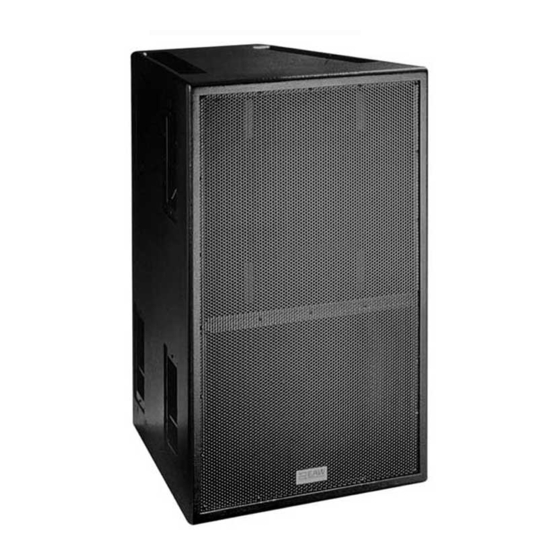 EAW KF850EF SPEAKER SYSTEM TECHNICAL SPECIFICATIONS | ManualsLib