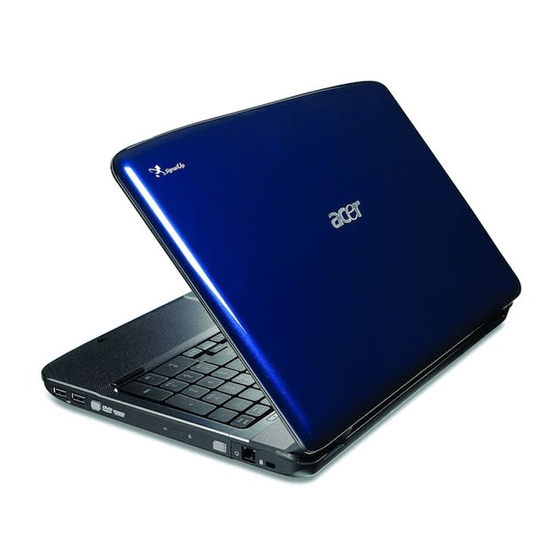 ACER ASPIRE 2010 LAPTOP MANUAL DO UTILIZADOR | ManualsLib