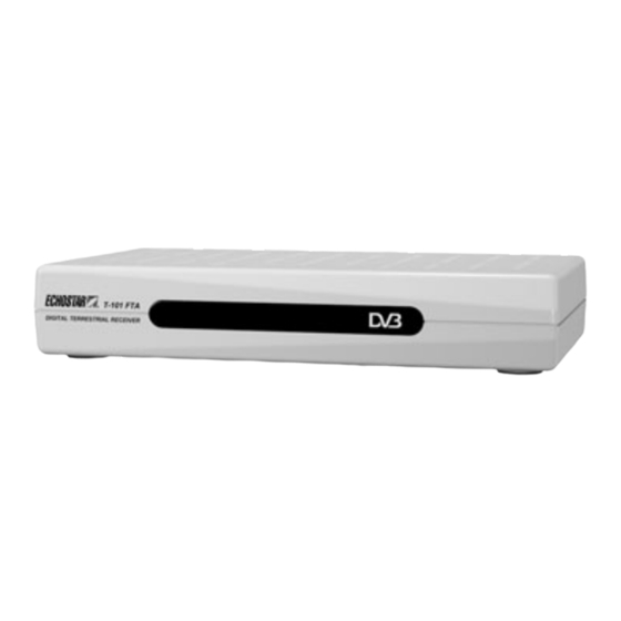 ECHOSTAR T-101 FTA RECEIVER USER MANUAL | ManualsLib