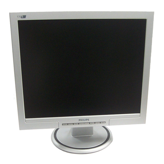 PHILIPS 170S7FS/00 QUICK MANUAL Pdf Download | ManualsLib