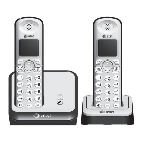 AT&T EL51110 USER MANUAL Pdf Download | ManualsLib