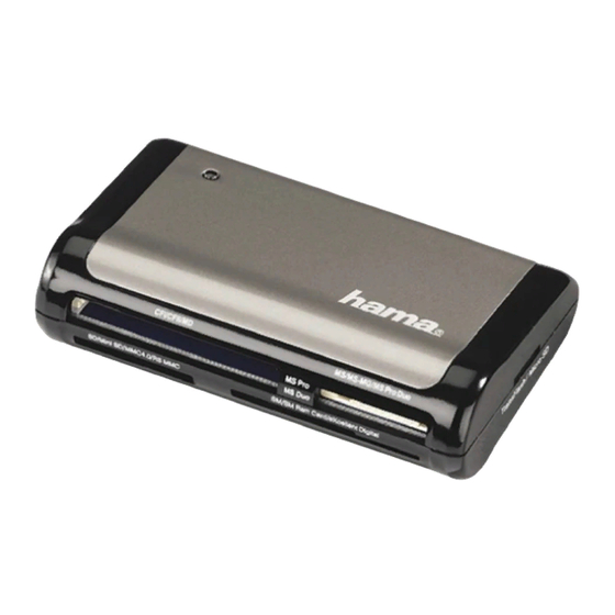 HAMA 00049015 OPERATING INSTRUCTIONS MANUAL Pdf Download | ManualsLib