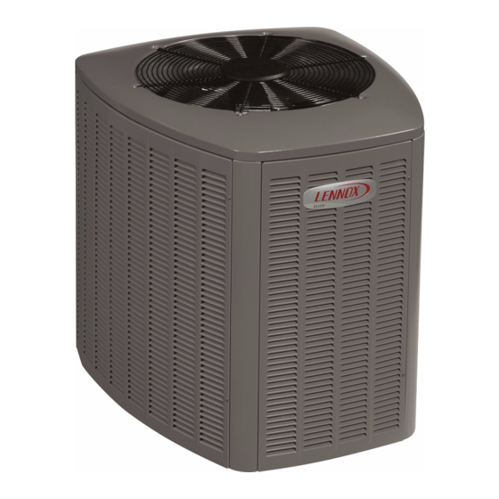 LENNOX XC13 SERIES UNIT INFORMATION Pdf Download | ManualsLib