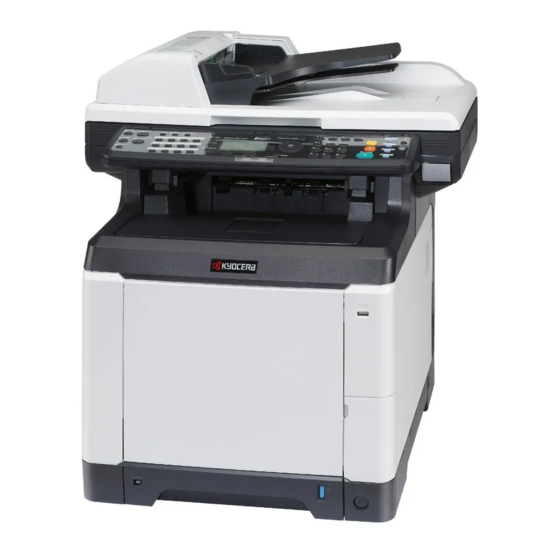 KYOCERA ECOSYS M6026CDN SERVICE MANUAL Pdf Download | ManualsLib