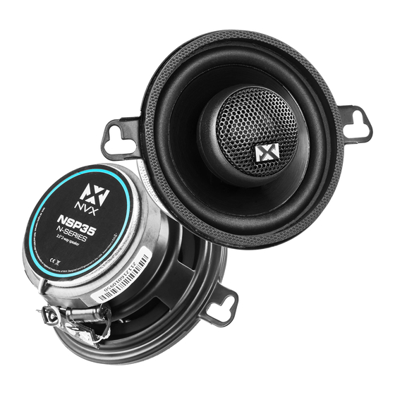 NVX NSP35 USER MANUAL Pdf Download | ManualsLib