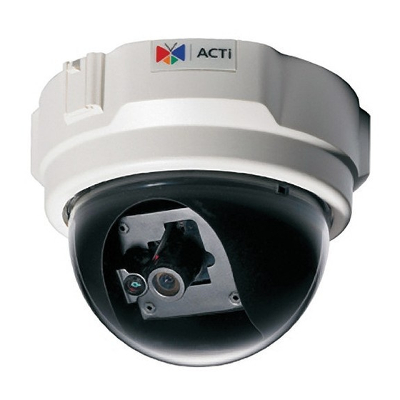 ACTI TCM-3411 HARDWARE USER MANUAL Pdf Download | ManualsLib