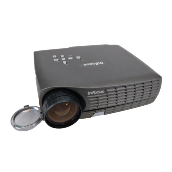 INFOCUS LP 70 USER MANUAL Pdf Download | ManualsLib