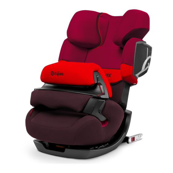 CYBEX PALLAS 2-FIX USER MANUAL Pdf Download | ManualsLib CYBEX PALLAS 2-FIX USER MANUAL Pdf Download | ManualsLib