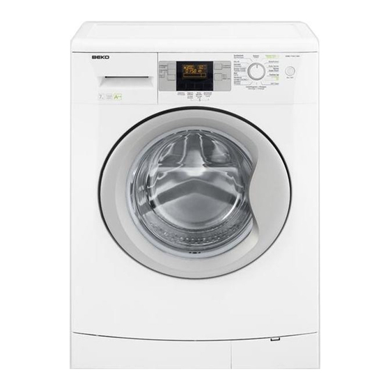 BEKO WMB 71442 LMA USER MANUAL Pdf Download | ManualsLib