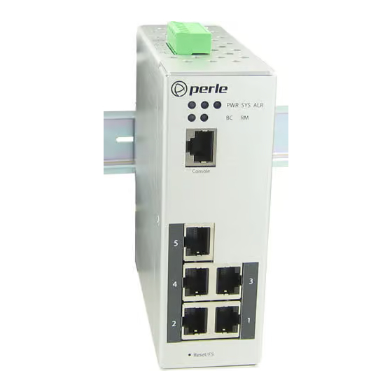 PERLE IDS-305 HARDWARE INSTALLATION MANUAL Pdf Download | ManualsLib