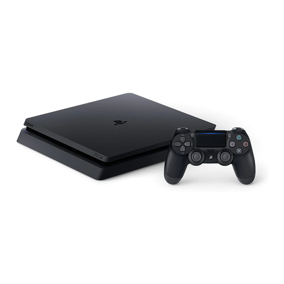 SONY PS4 QUICK START MANUAL Pdf Download | ManualsLib