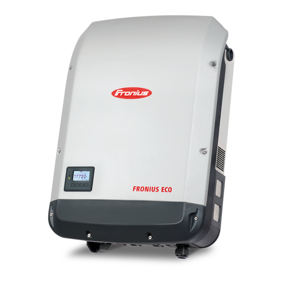 FRONIUS SYMO SERIES INSTALLATION INSTRUCTIONS MANUAL Pdf Download ...