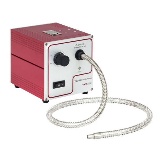 THORLABS OSL2IR USER MANUAL Pdf Download | ManualsLib