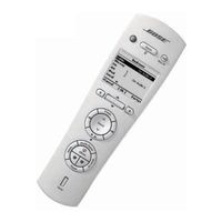 Bose Remote Control User Manuals Download | ManualsLib