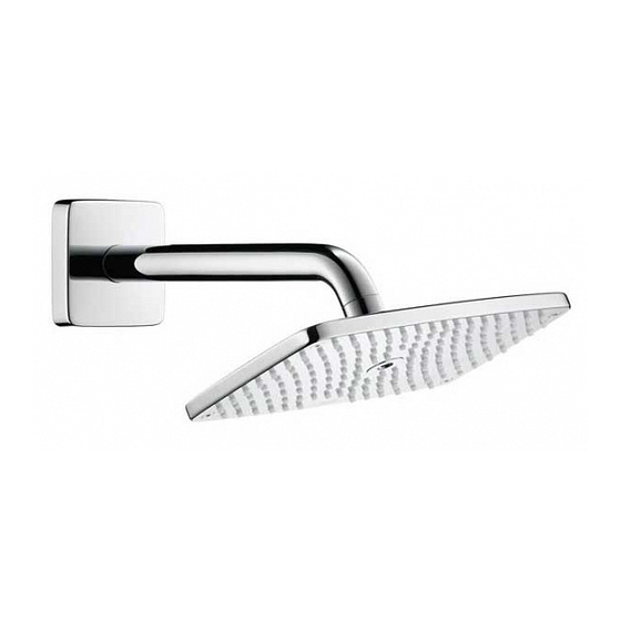HANS GROHE RAINDANCE E SERIES INSTRUCTIONS FOR USE/ASSEMBLY INSTRUCTIONS Pdf Download | ManualsLib