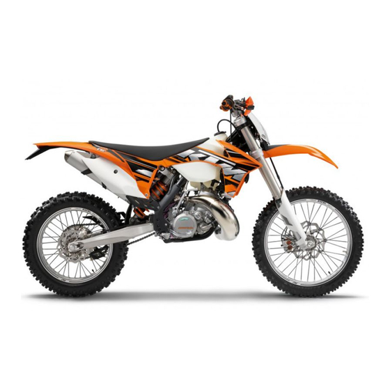 KTM 125 EXC EU 2013 SETUP INSTRUCTIONS Pdf Download | ManualsLib