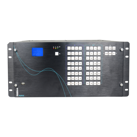 RGBLINK FLEX 32 USER MANUAL Pdf Download | ManualsLib