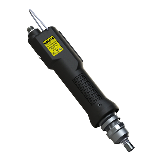 KOLVER PLUTO SERIES OPERATOR'S HANDBOOK MANUAL Pdf Download | ManualsLib