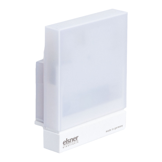 ELSNER VARI KNX 3L INSTALLATION AND ADJUSTMENT Pdf Download | ManualsLib