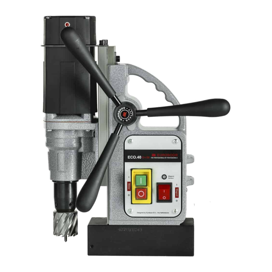EUROBOOR ECO.40S+/M USER MANUAL Pdf Download | ManualsLib