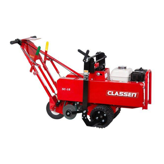 CLASSEN SC-18A/5.5 OPERATOR'S AND SAFETY MANUAL Pdf Download | ManualsLib